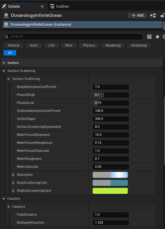 Surface | Galidar Studio Docs